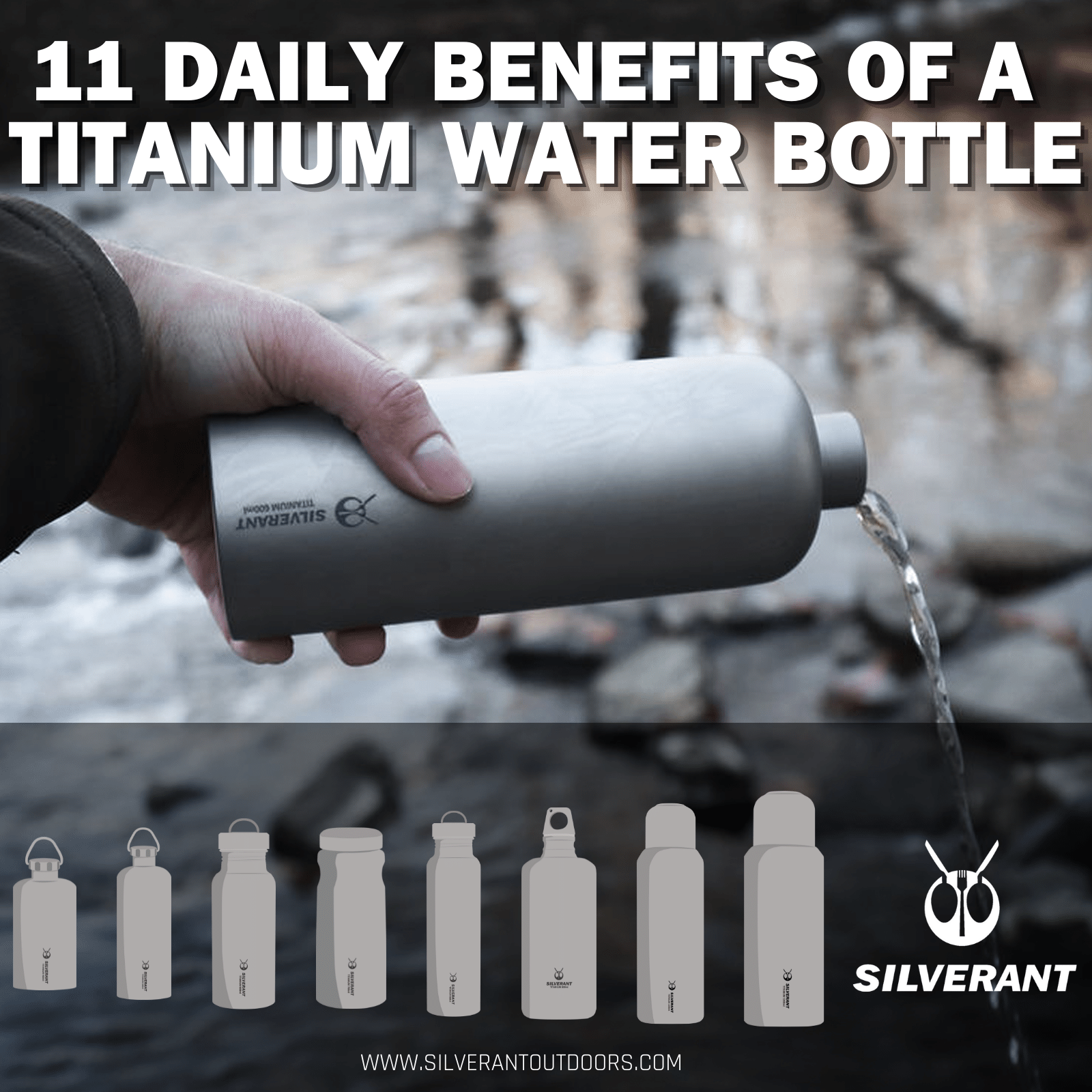 11 Daily Benefits of a Titanium Water Bottle | SilverAnt – SilverAnt ...