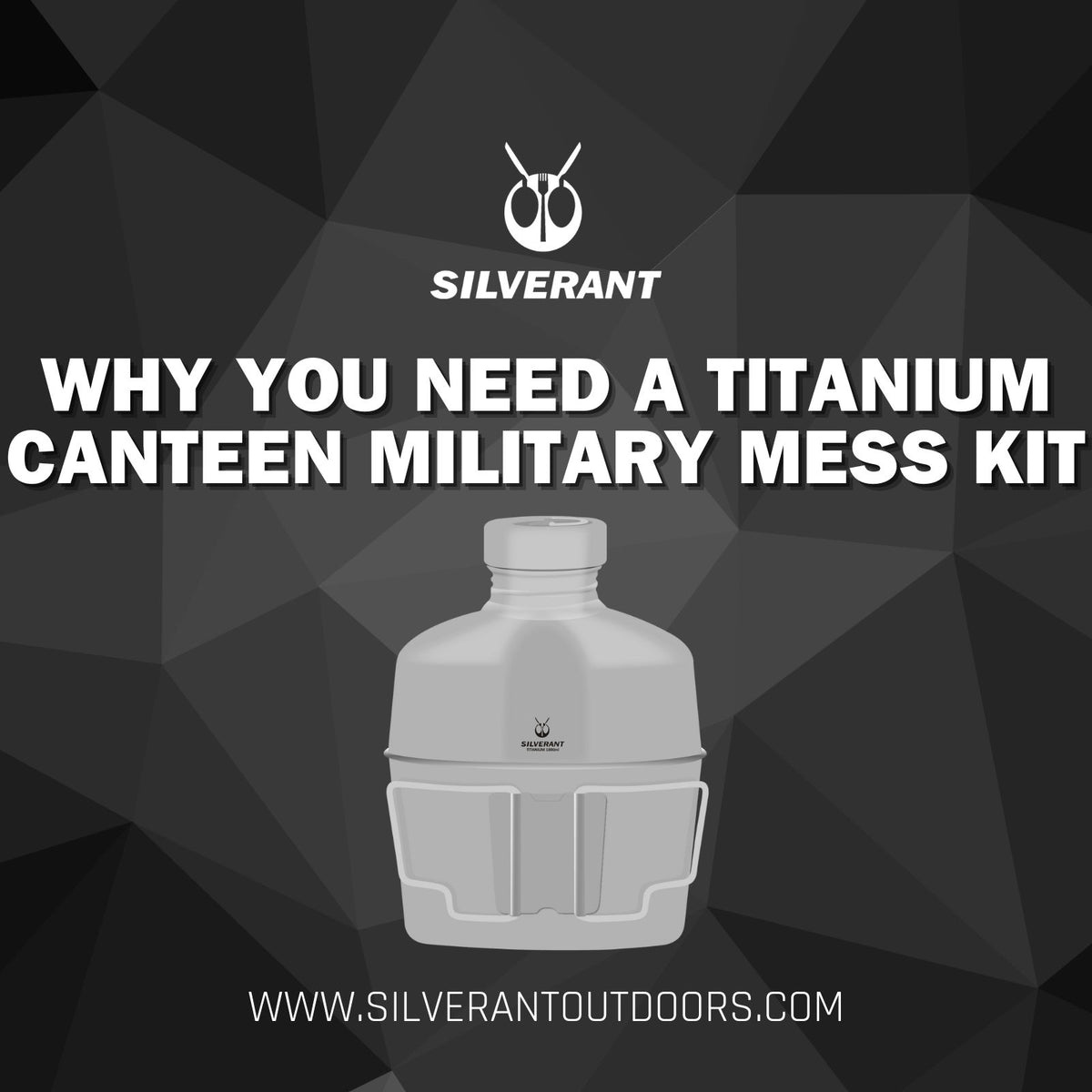 Why You Need A Titanium Canteen Military Mess Kit in 2024 | SilverAnt