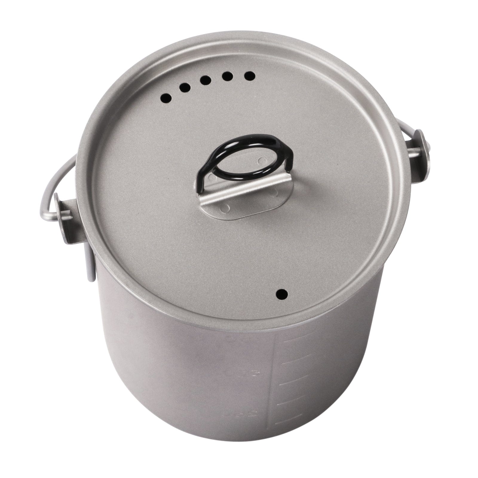 Titanium Pot 750ml/25fl oz with Lid & Bail Handle | SilverAnt Outdoors