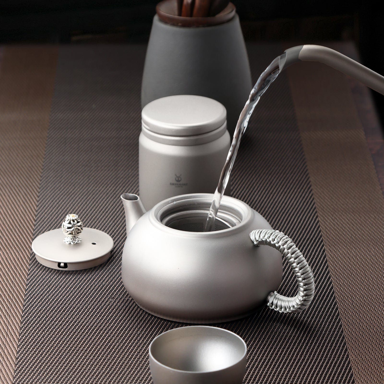Ultralight Titanium Teapot & Traditional Tea Set | SilverAnt Outdoors
